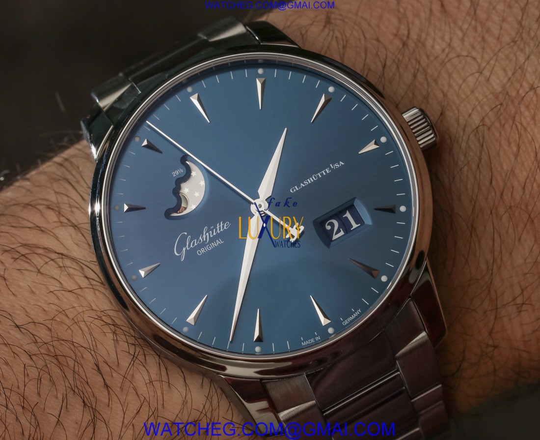 Glashutte Original Senator Excellence Panorama Date Moon Phase Watch ...