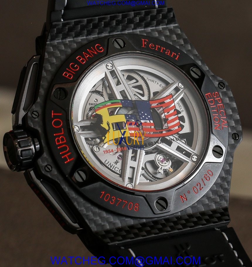 Hublot Big Bang Ferrari USA 60th Anniversary Watch Hands-On,watches ...